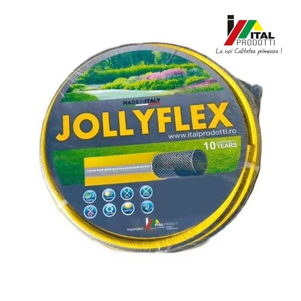 Furtun Gr din 1 2 25 M Jolly Flex Rezistent Flexibil Furtun Gr din 1 2 25 M Jolly Flex Rezistent Flexibil